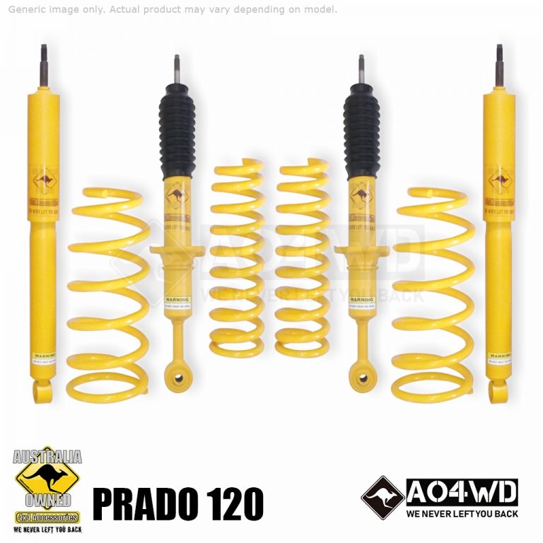 Suspension Kit - Toyota Prado 120 Series - AO4WD Store